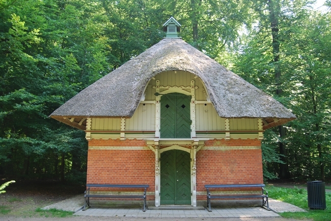 Brændte fuger på det fredede Ishus ved Charlottenlund Slot